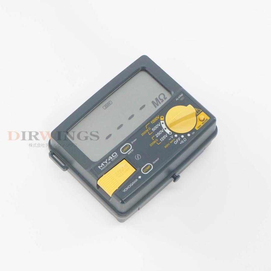 [DW]USED 8日保証 04/2023CAL YOKOGAWA MY40 MY40-01 INSULATION TESTER デジタル絶縁 ...