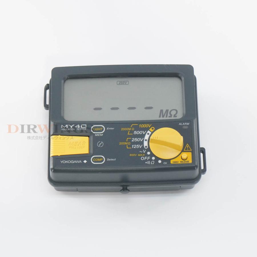[DW]USED 8日保証 04/2023CAL YOKOGAWA MY40 MY40-01 INSULATION TESTER デジタル絶縁 ...