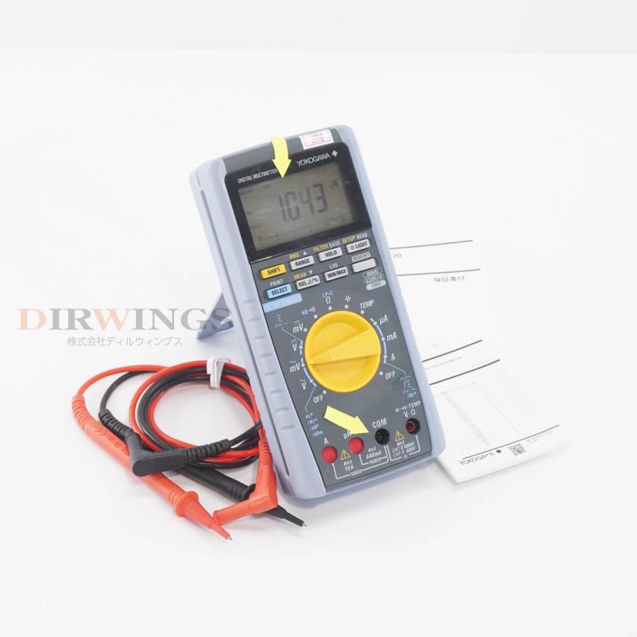 [JB]USED 保証なし YOKOGAWA TY720 DIGITAL MULTIMETER デジタルマルチメーター 取扱説明書 ...