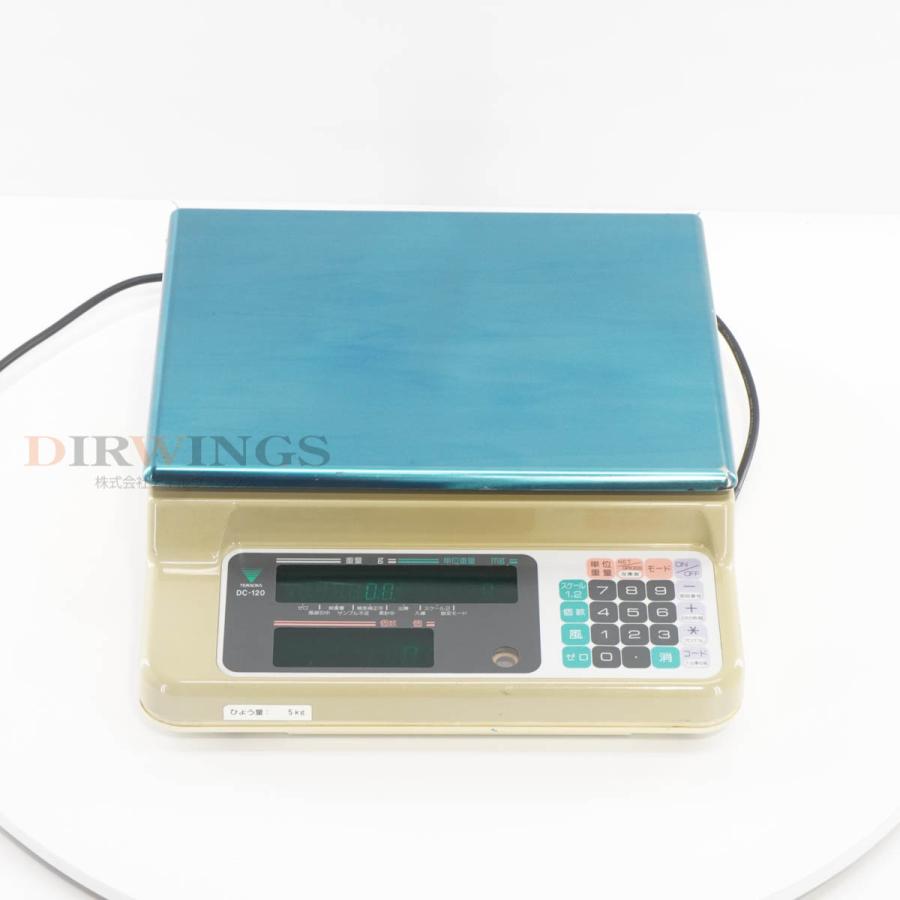 [DW]USED 8日保証 TERAOKA DC-120 デジタルカウンティングスケール 電子はかり ひょう量5kg [06555-0001] : ソクラボショップ - 通販 - Yahoo ...