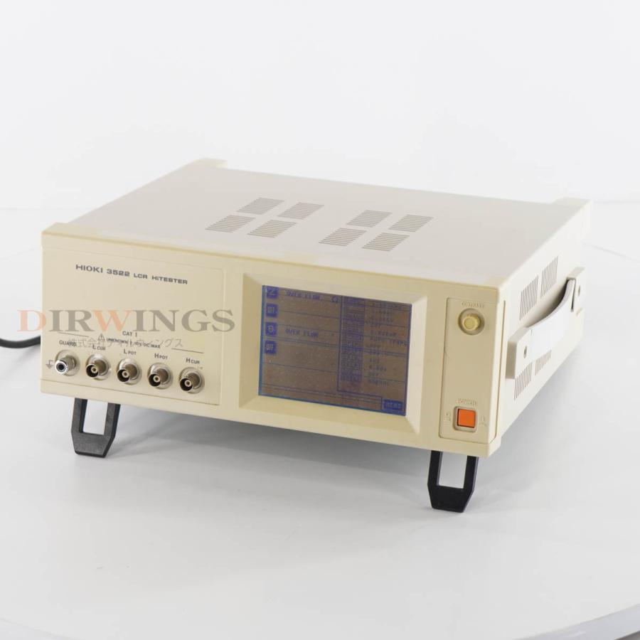 [DW]USED 8日保証 HIOKI 3522 LCR HiTESTER LCRハイテスター 9593-01 電源コード [06562 ...