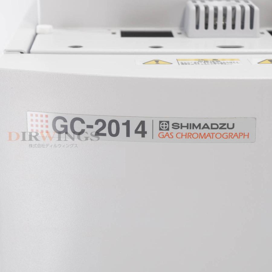 [DW]USED 8日保証 SHIMADZU GC-2014 GC-2014AT GAS CHROMATOGRAPH ガスクロマトグラフ 単相 ...