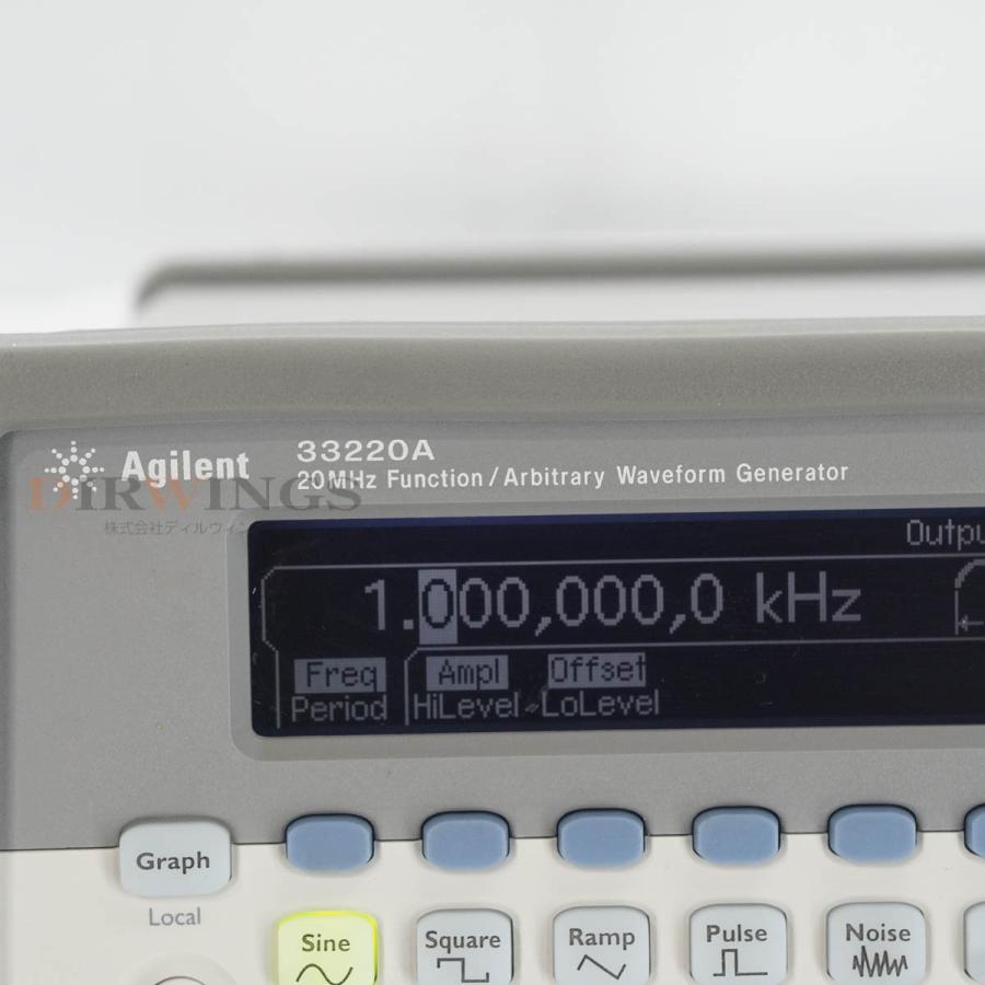 [DW]USED 8日保証 Agilent 33220A LXI Function/Arbitrary Waveform Generator ...