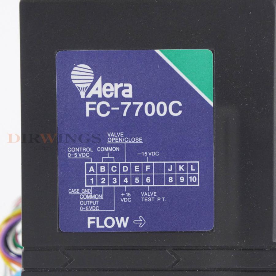 [PG]USED 8日保証 Aera FC-7700C Mass Flow Controller マスフローコントローラー [06562 ...