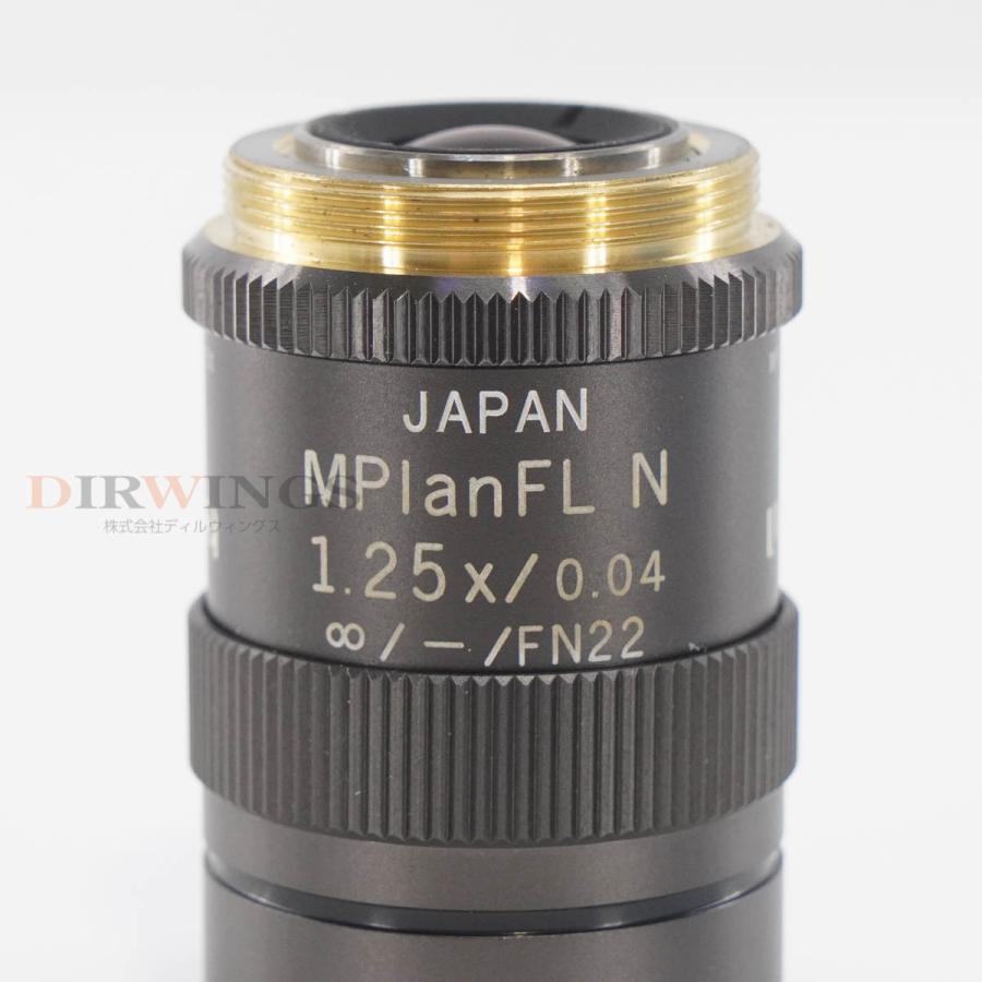 [DW]USED 8日保証 OLYMPUS MPLFLN1.25X MPlanFL N 1.25×/0.04 ∞/-/FN22 ...