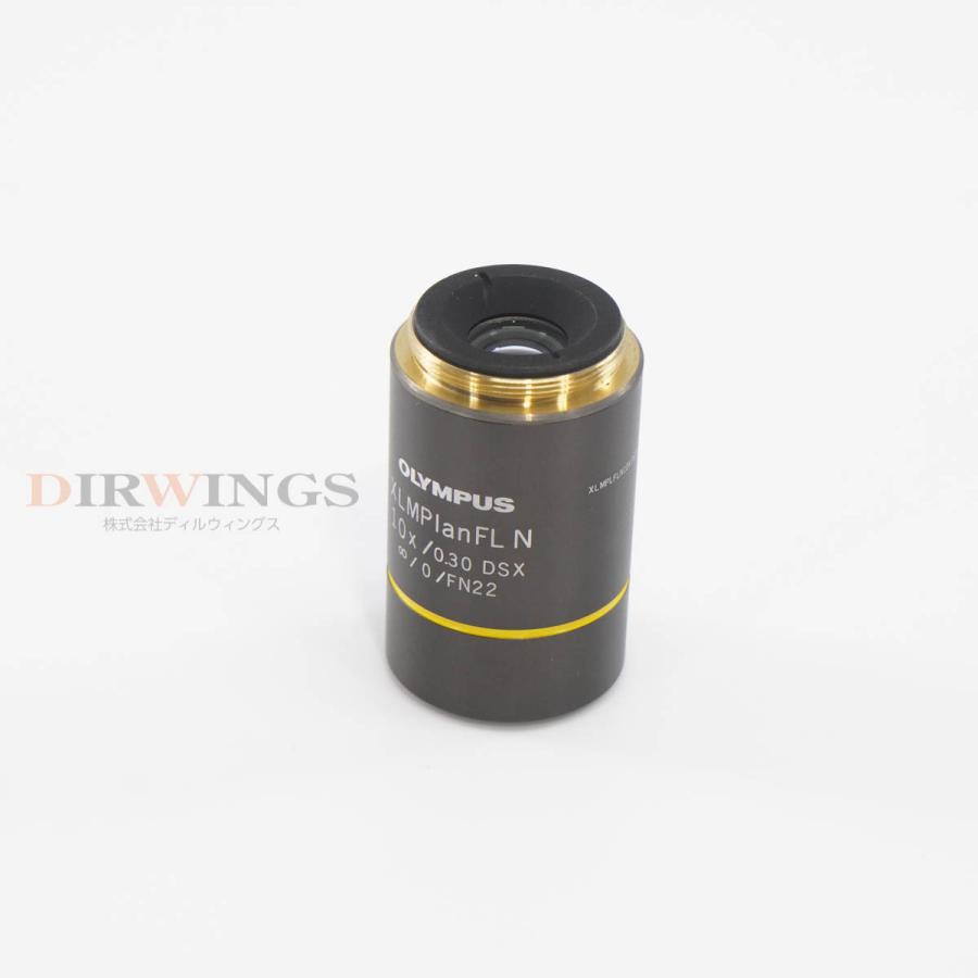 [DW]USED 8日保証 OLYMPUS XLMPlanFL N 10×/0.30 DSX ∞/0/FN22 Objective Lens ...