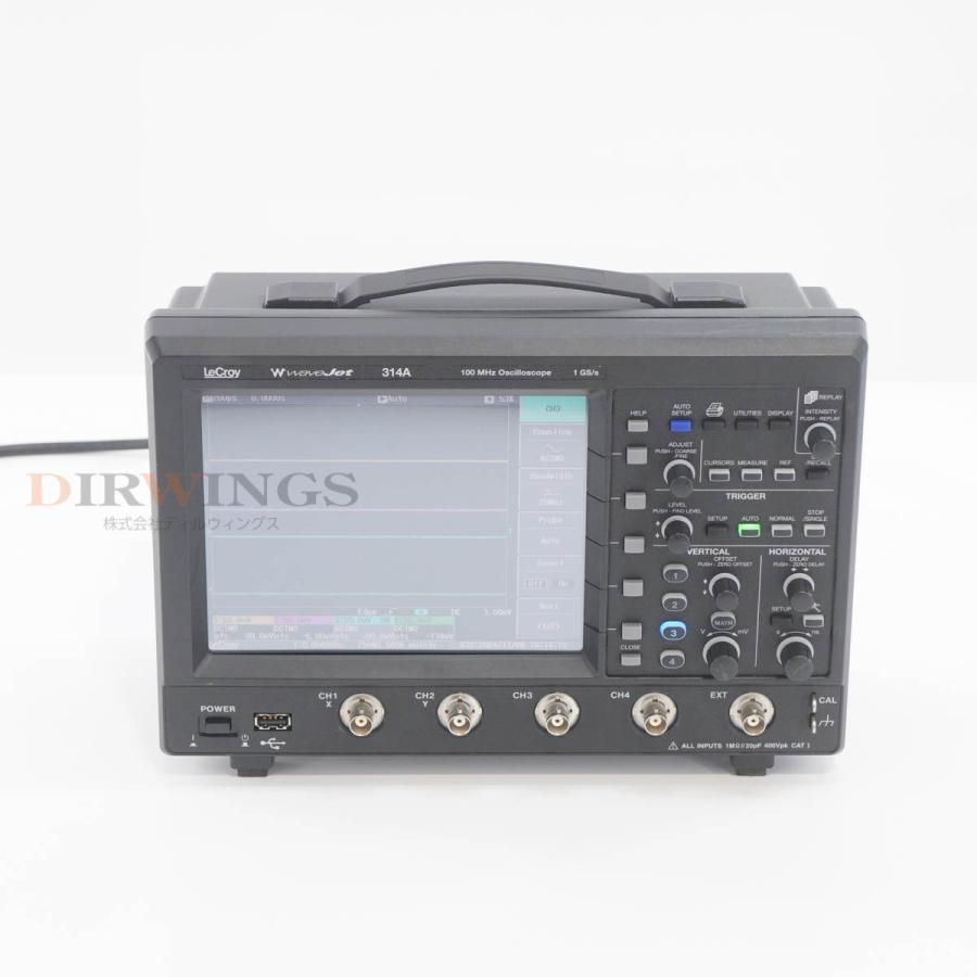 [DW]USED 8日保証 LECROY WAVEJET 314A WJ314A Oscilloscope オシロスコープ 100MHz ...