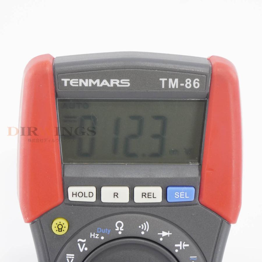 [PG]USED 8日保証 TENMARS TM-86 Autoranging Multimeter Digital Multimeter デジタルマルチメーター 取扱説明書 [06565 ...