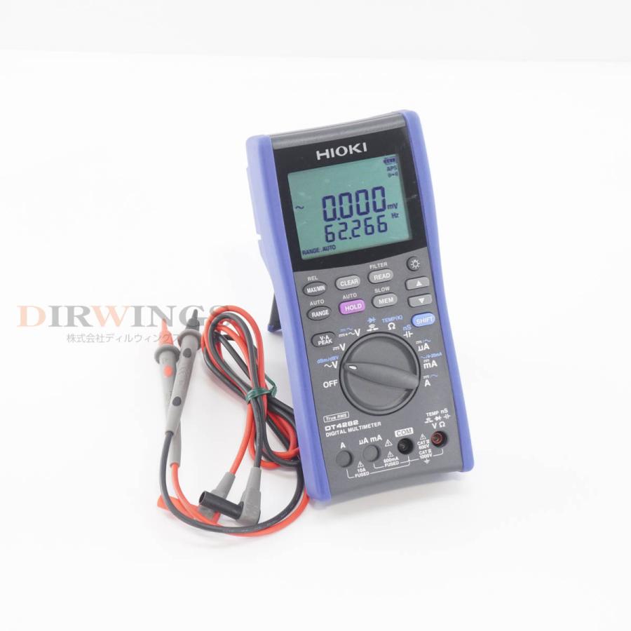 [DW]USED 8日保証 HIOKI DT4282 DIGITAL MULTIMETER デジタルマルチメーター [06565-0007] : DIRWINGSショップ - 通販 ...