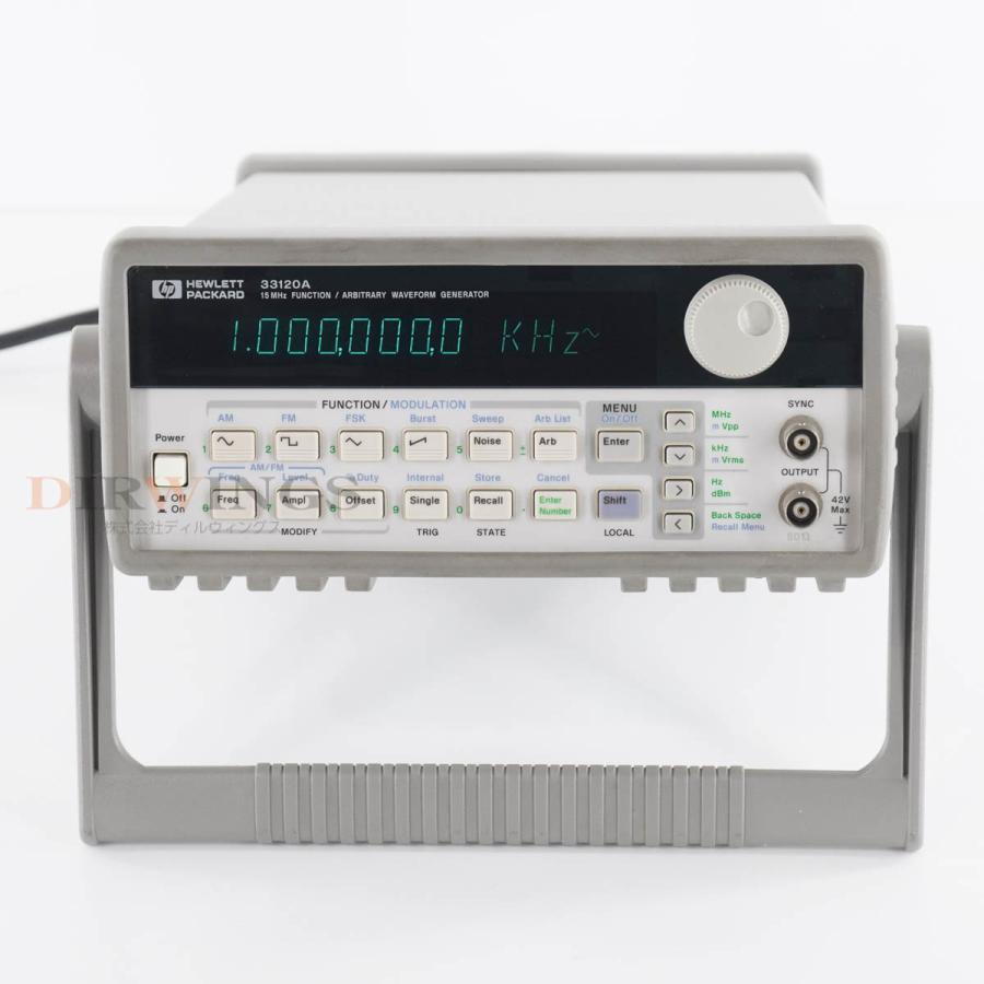 [JB]USED 保証なし hp 33120A FUNCTION/ARBITRARY WAVEFORM GENERATOR ファンクション 任意波形発生器 ファンクションジェ...[06569 ...