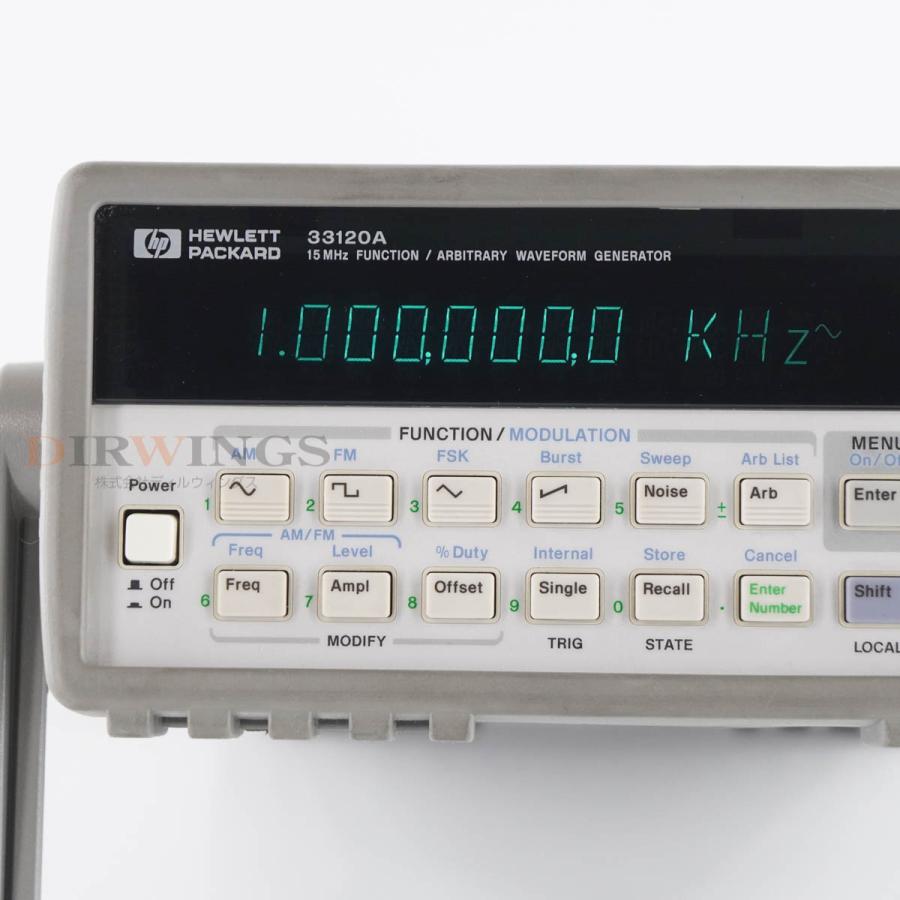 [JB]USED 保証なし hp 33120A FUNCTION/ARBITRARY WAVEFORM GENERATOR ファンクション 任意波形発生器 ファンクションジェ...[06569 ...