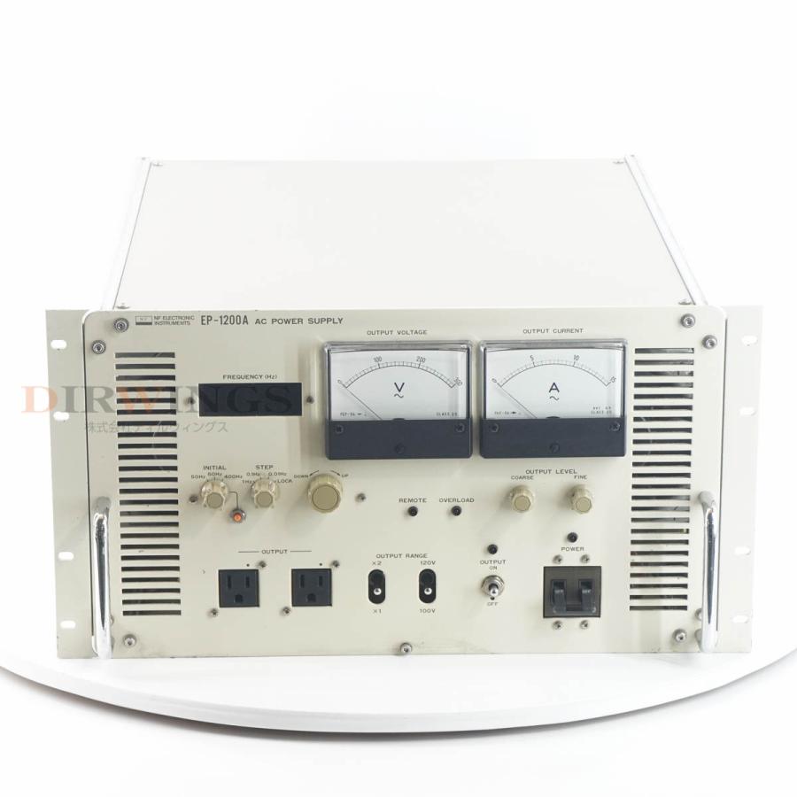 [DW]USED 8日保証 NF EP-1200A AC POWER SUPPLY 交流安定化電源 交流電源 AC電源 [06570-0019 ...