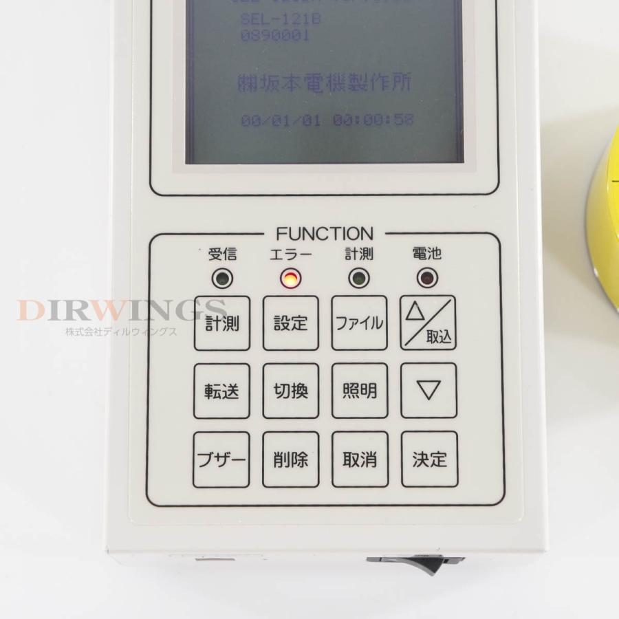 [PG]USED 8日保証 坂本電機製作所 SEL-121BR SEM SEL-121B 無線式2軸デジタル水準器 SEL-121BT AC ...