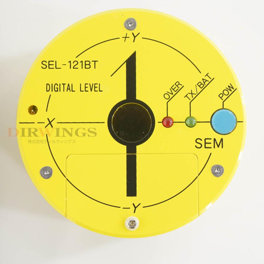 [PG]USED 8日保証 坂本電機製作所 SEL-121BR SEM SEL-121B 無線式2軸デジタル水準器 SEL-121BT AC ...