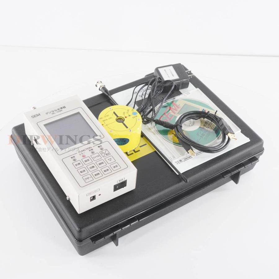 [PG]USED 8日保証 2台入荷 坂本電機製作所 SEL-121BR SEM SEL-121B 無線式2軸デジタル水準器 SEL ...