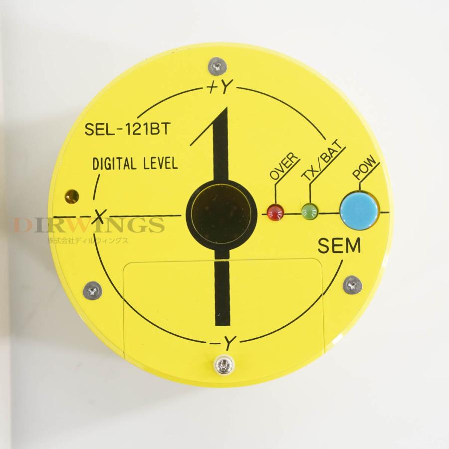 [PG]USED 8日保証 2台入荷 坂本電機製作所 SEL-121BR SEM SEL-121B 無線式2軸デジタル水準器 SEL ...