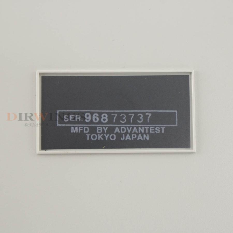 [DW]USED 8日保証 セット ADVANTEST FLUKE TR6846 8050A DIGITAL MULTIMETER デジタル ...