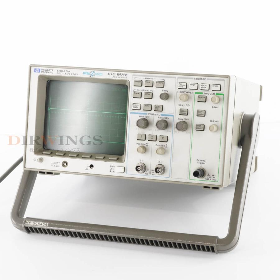 [JB]USED 保証なし hp 54645A OSCILLOSCOPE オシロスコープ 100MHz 200MSa/s 電源コード ...