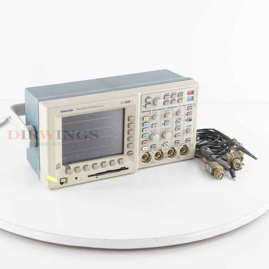[DW]USED 8日保証 Tektronix TDS 3034 TDS3034 DIGITAL PHOSPHOR OSCILLOSCOPE ...
