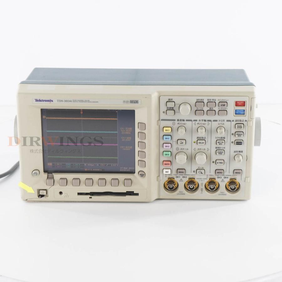 [DW]USED 8日保証 Tektronix TDS 3034 TDS3034 DIGITAL PHOSPHOR OSCILLOSCOPE ...