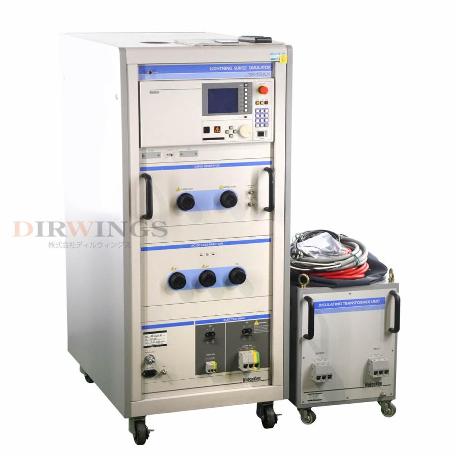 [DW]USED 8日保証 07/2023CAL NoiseKen LSS-15AX-B1 LSS-15AX LIGHTNING SURGE SIMULATOR 雷サージ試験器 TF ...