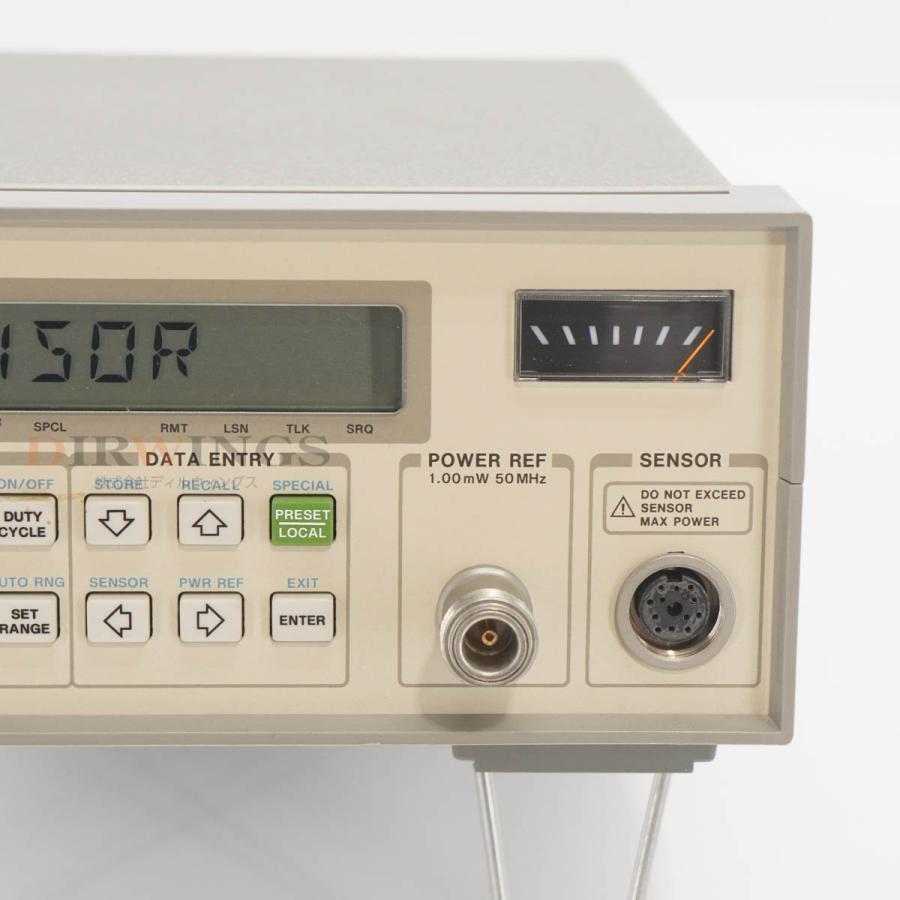 [DW]USED 8日保証 セット hp 437B 8485D POWER METER POWER SENSOR パワーメーター パワー ...