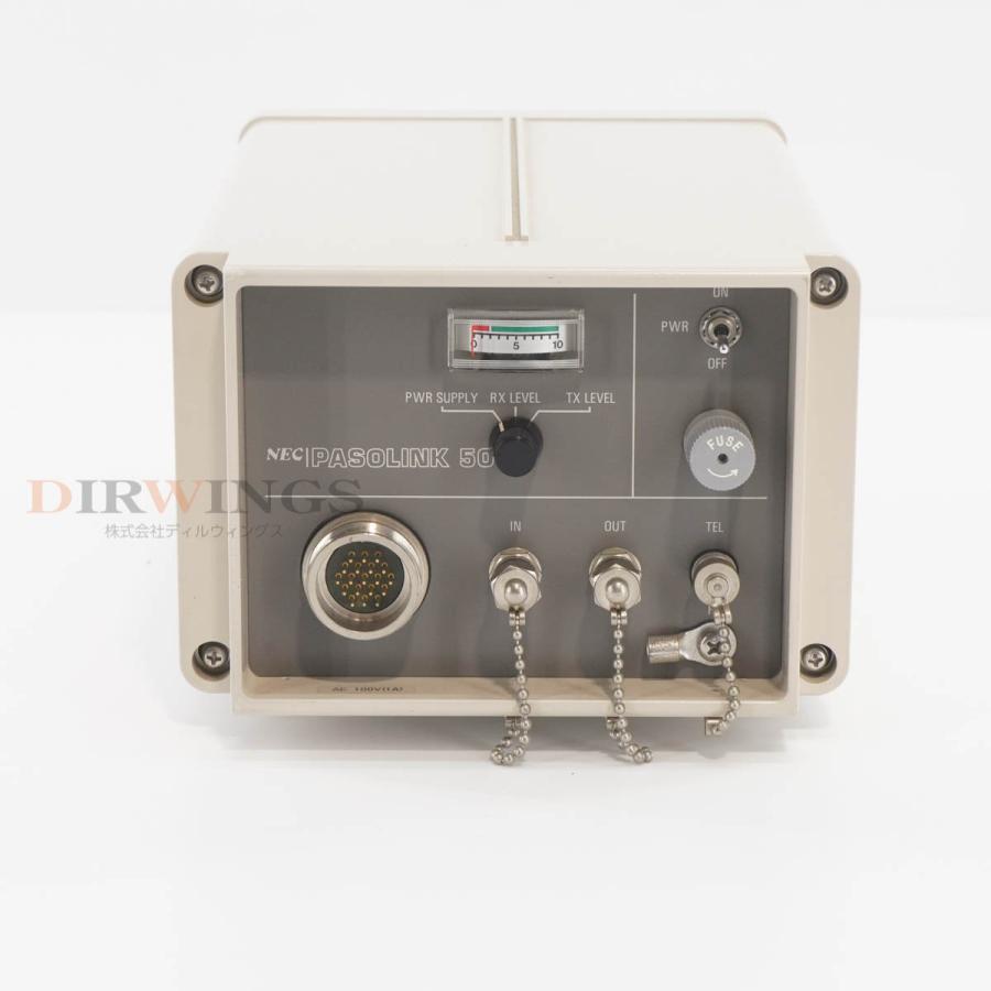 [DW]USED 8日保証 NEC PASOLINK 50 パソリンク 50GHz 簡易無線装置 小型マイクロ波システム TR-50GDV ...