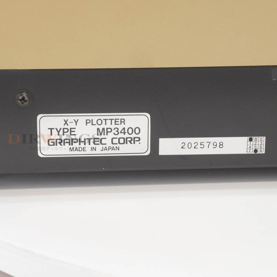 [PG]USED 8日保証 GRAPHTEC MP3400 MIPLOT マイプロット MP3000 XY PLOTTER XYプロッター ACアダプター 取扱説明書 [06599-0059 ...