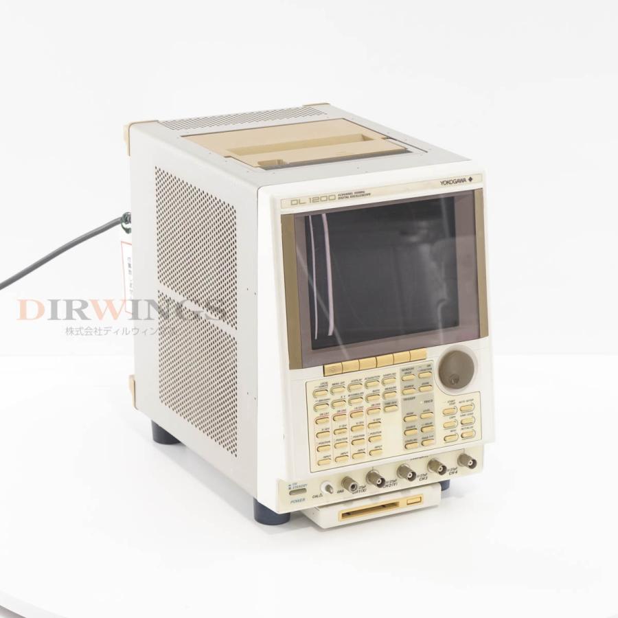 [DW]USED 8日保証 YOKOGAWA DL1200 7006 10-1/PRN/CARDIF DIGITAL OSCILLOSCOPE ...