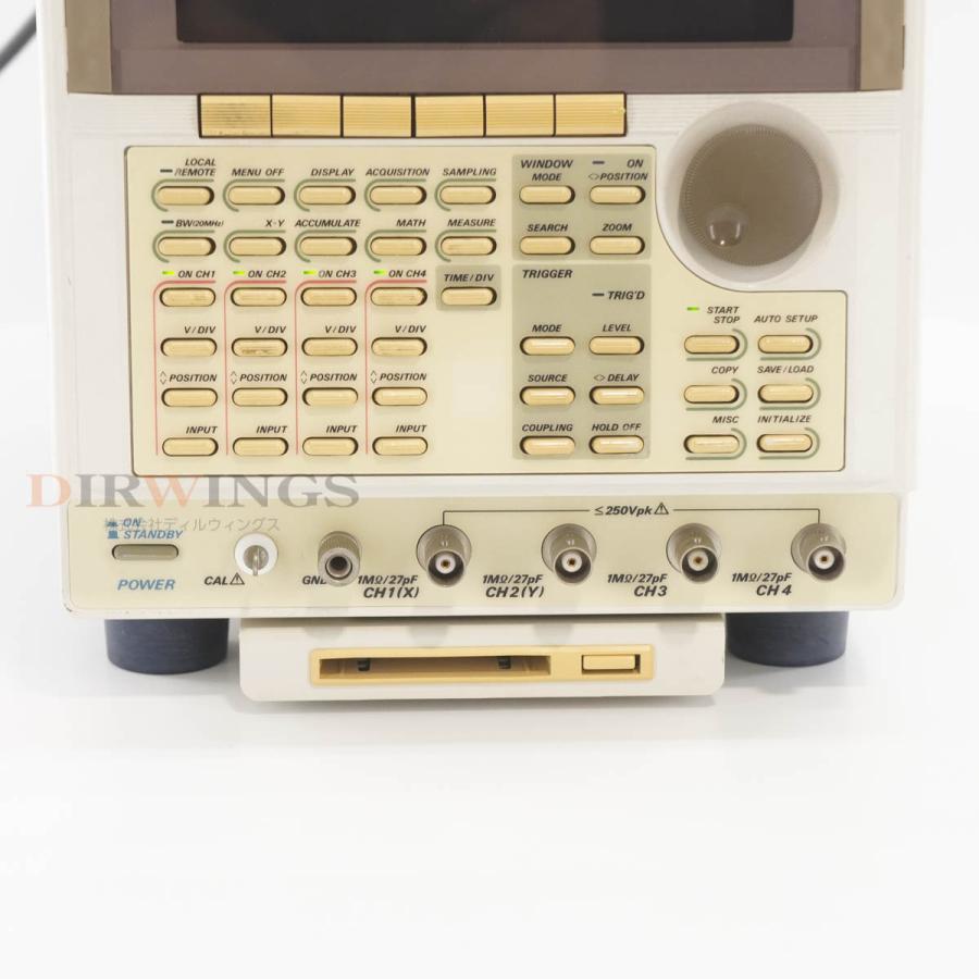 [DW]USED 8日保証 YOKOGAWA DL1200 7006 10-1/PRN/CARDIF DIGITAL OSCILLOSCOPE ...