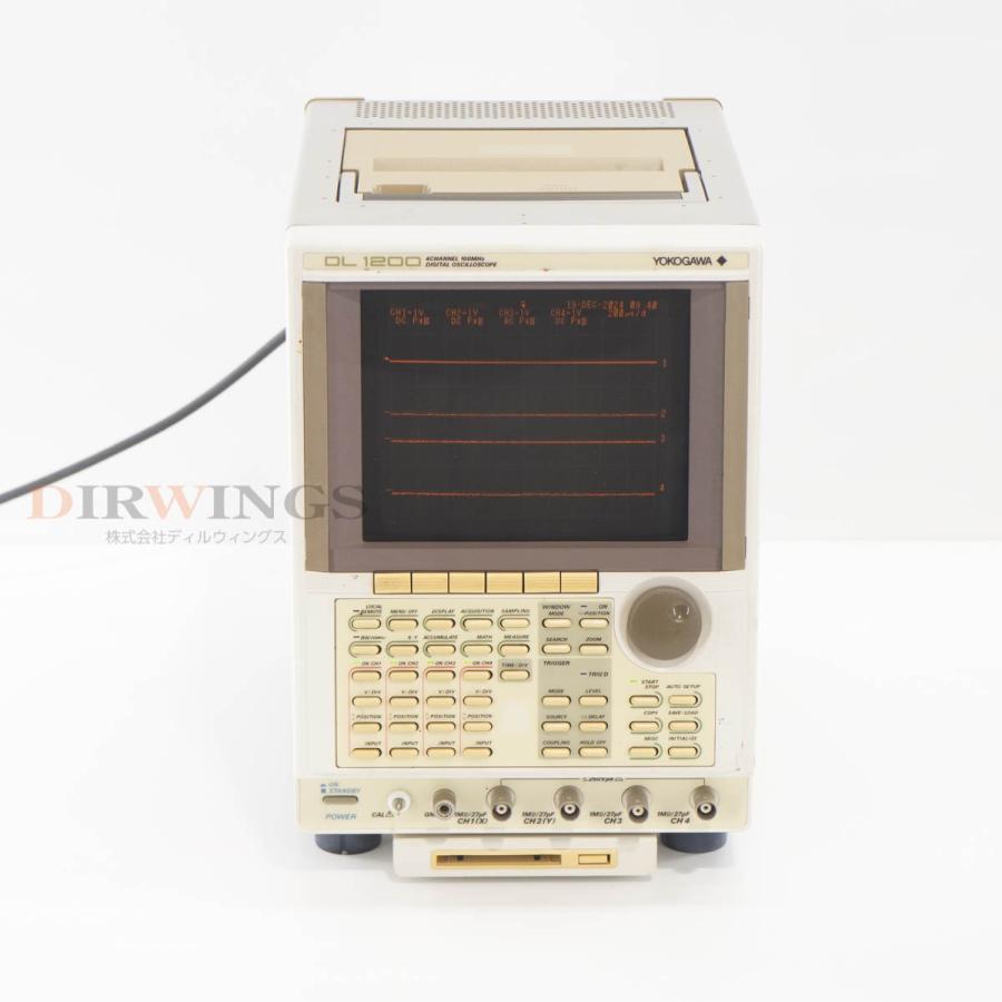 [DW]USED 8日保証 2台入荷 YOKOGAWA DL1200 7006 10-1/PRN/CARDIF DIGITAL ...