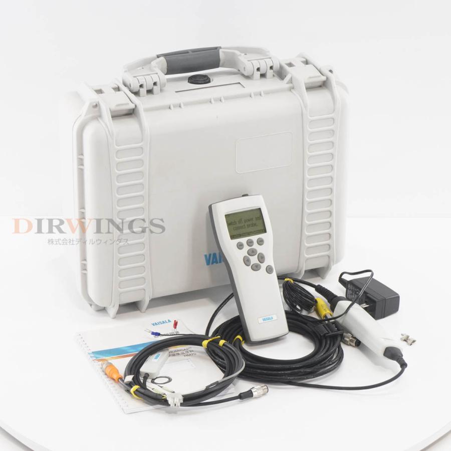 [DW]USED 8日保証 VAISALA HM70 MI70 HMP77 HUMICAP ハンディタイプ湿度温度計 ACアダプター ...