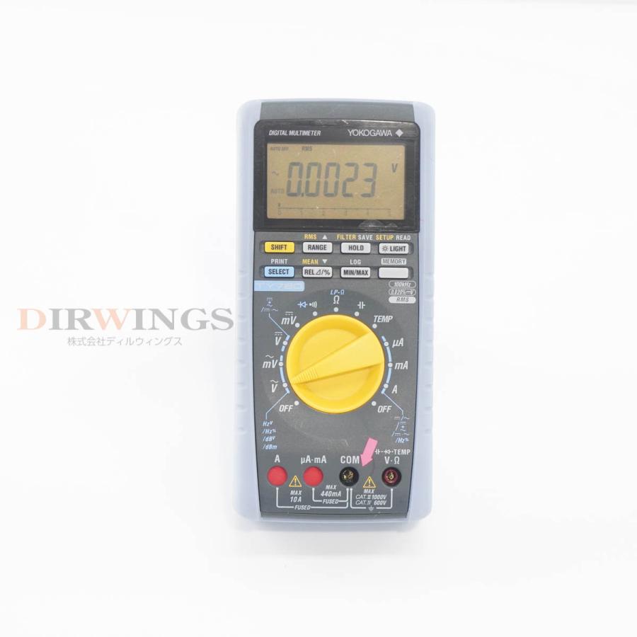 [JB]USED 保証なし YOKOGAWA TY720 DIGITAL MULTIMETER デジタルマルチメーター 取扱説明書 ...
