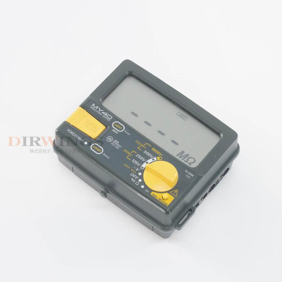 [JB]USED 保証なし YOKOGAWA MY40 MY40-01 INSULATION TESTER デジタル絶縁抵抗計 絶縁抵抗計 ...