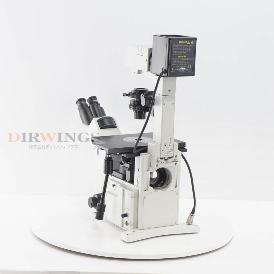 [DW]USED 8日保証 OLYMPUS IX71S8F-3 IX71 Microscope 倒立型 リサーチ顕微鏡 WHN10×/22 ...