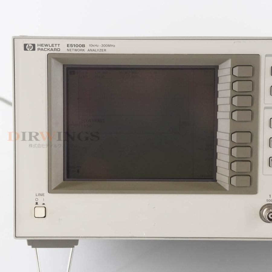 [DW]USED 8日保証 セルフテストOK hp E5100B NETWORK ANALYZER ネットワークアナライザー OPT 002 ...