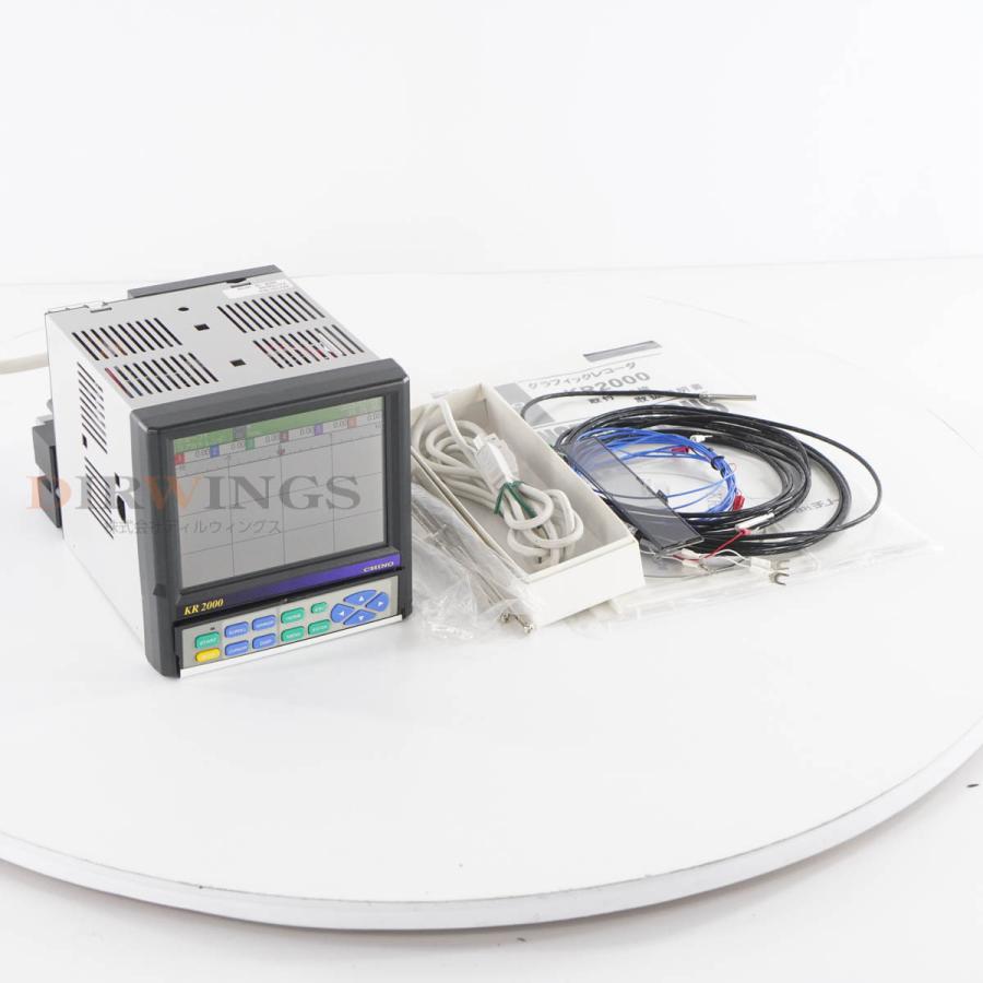 [DW]USED 8日保証 CHINO KR2160-N0A KR2000 Graphic Recorder グラフィックレコーダー 記録計 ソフトウェア 取扱説明書 [06609-0117 ...