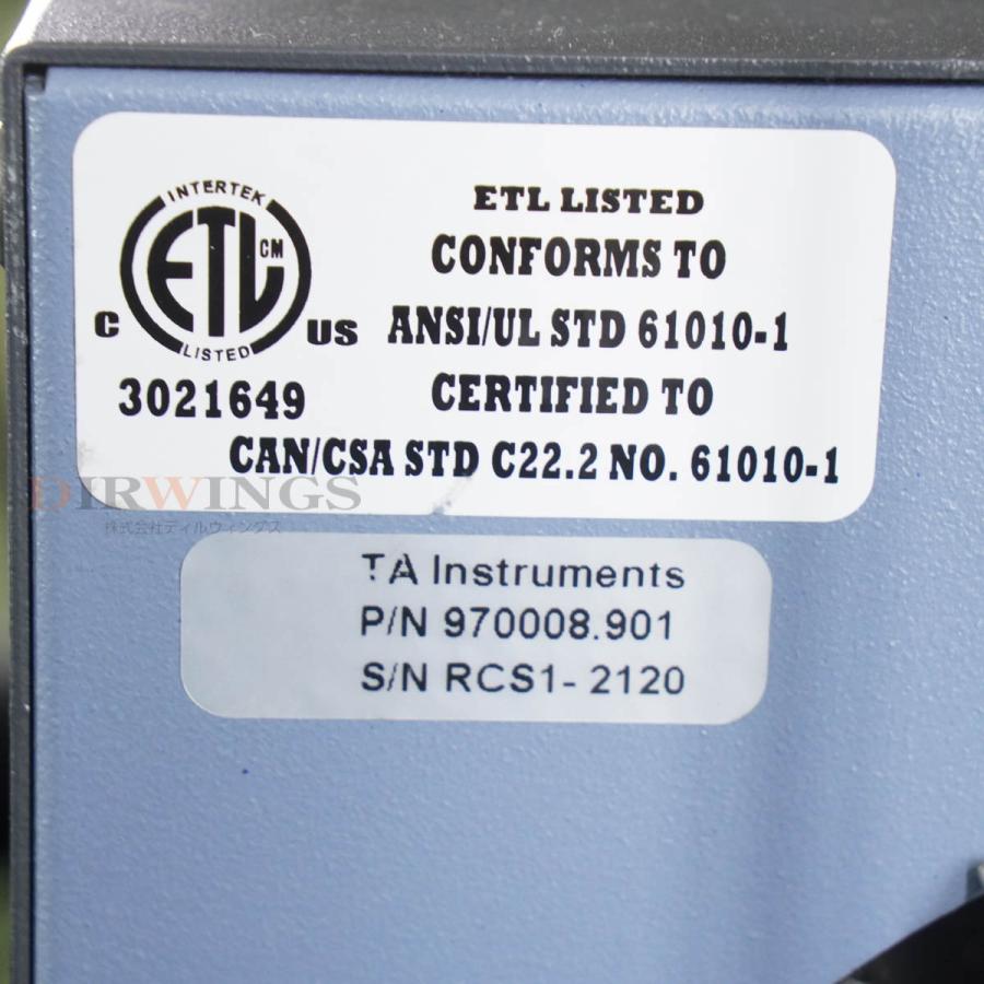 [DW]USED 8日保証 TA Instruments DSC Q2000 970001.901 示差走査熱量計 熱分析装置 RCS90 ...