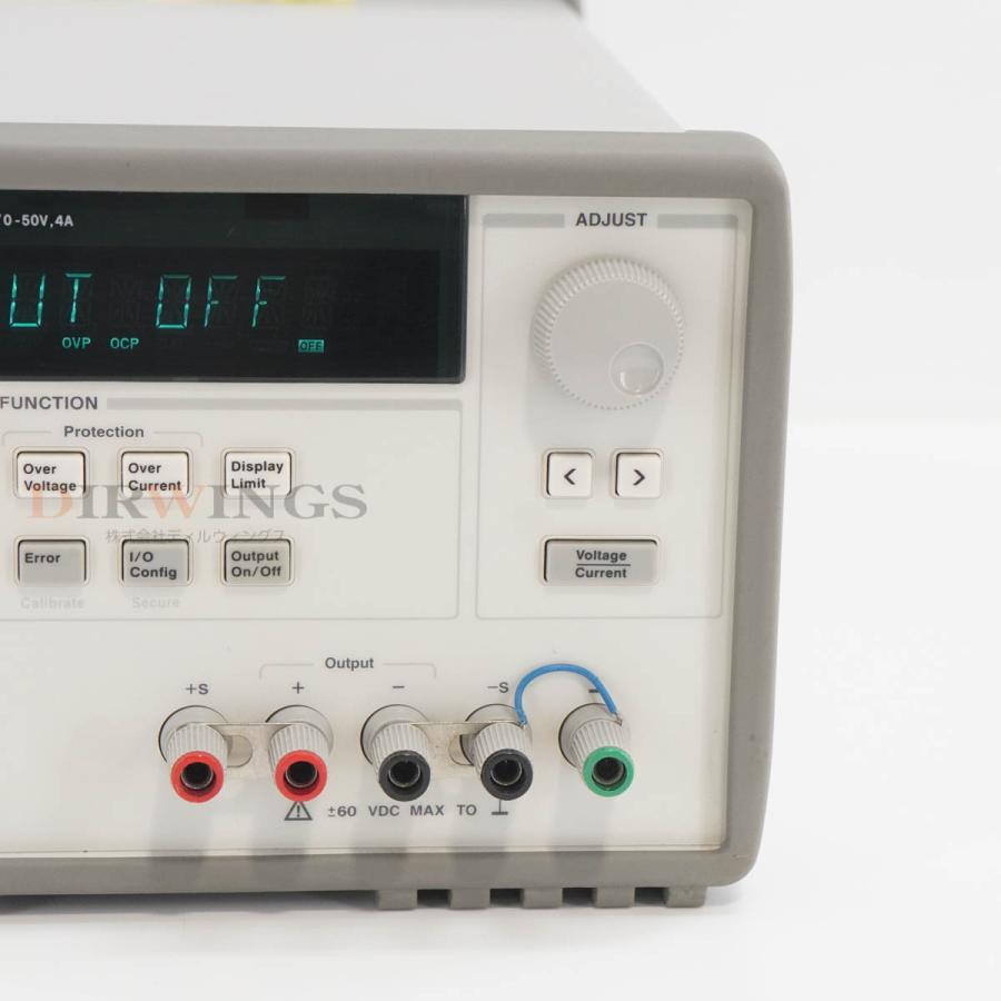 [JB]USED 保証なし Agilent E3634A DC Power Supply DC電源 直流電源 直流安定化電源 OPT 0E9 ...