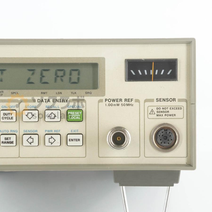 [DW]USED 8日保証 hp 437B POWER METER パワーメーター [06644-0078] : ソクラボショップ - 通販 ...