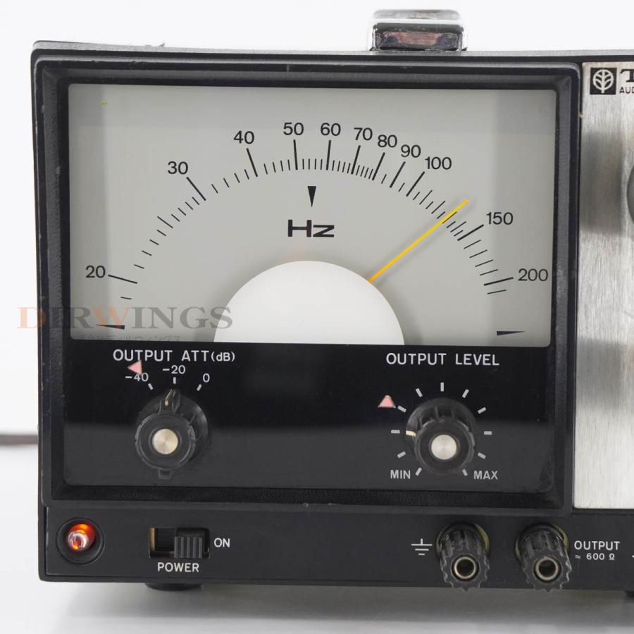 [DW]USED 8日保証 2台入荷 TRIO AG-202A AUDIO GENERATOR オーディオジェネレーター 低周波発振器 ...