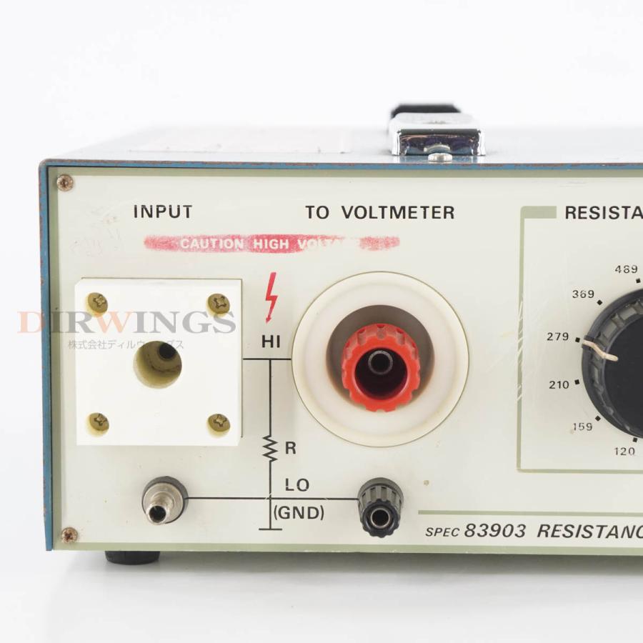 [DW]USED 8日保証 KIKUSUI SPEC83903 RESISTANCE BOX UL1270用負荷抵抗器 [06668-0050] : DIRWINGSショップ - 通販 ...