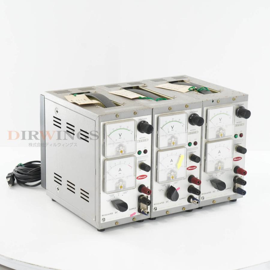 [DW]USED 8日保証 3台セット METRONIX 543C REGULATED DC POWER SUPPLY 直流安定化電源 DC ...
