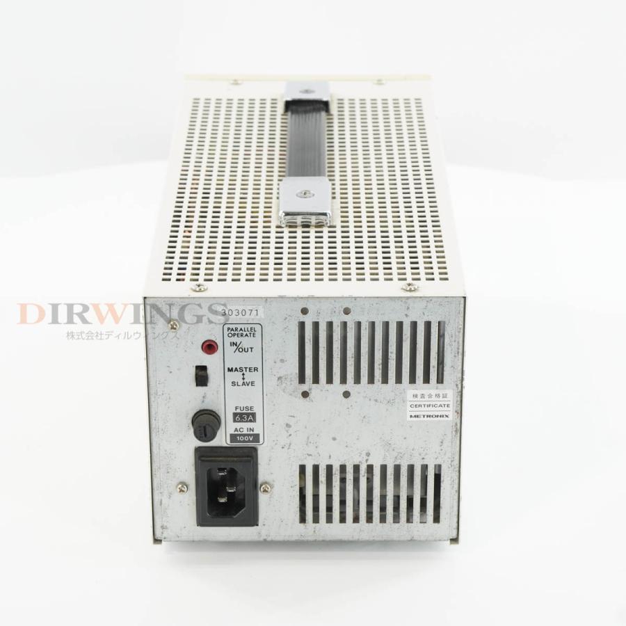 [DW]USED 8日保証 METRONIX MTR 18-5 MTR18-5 REGULATED DC POWER SUPPLY 直流安定化 ...