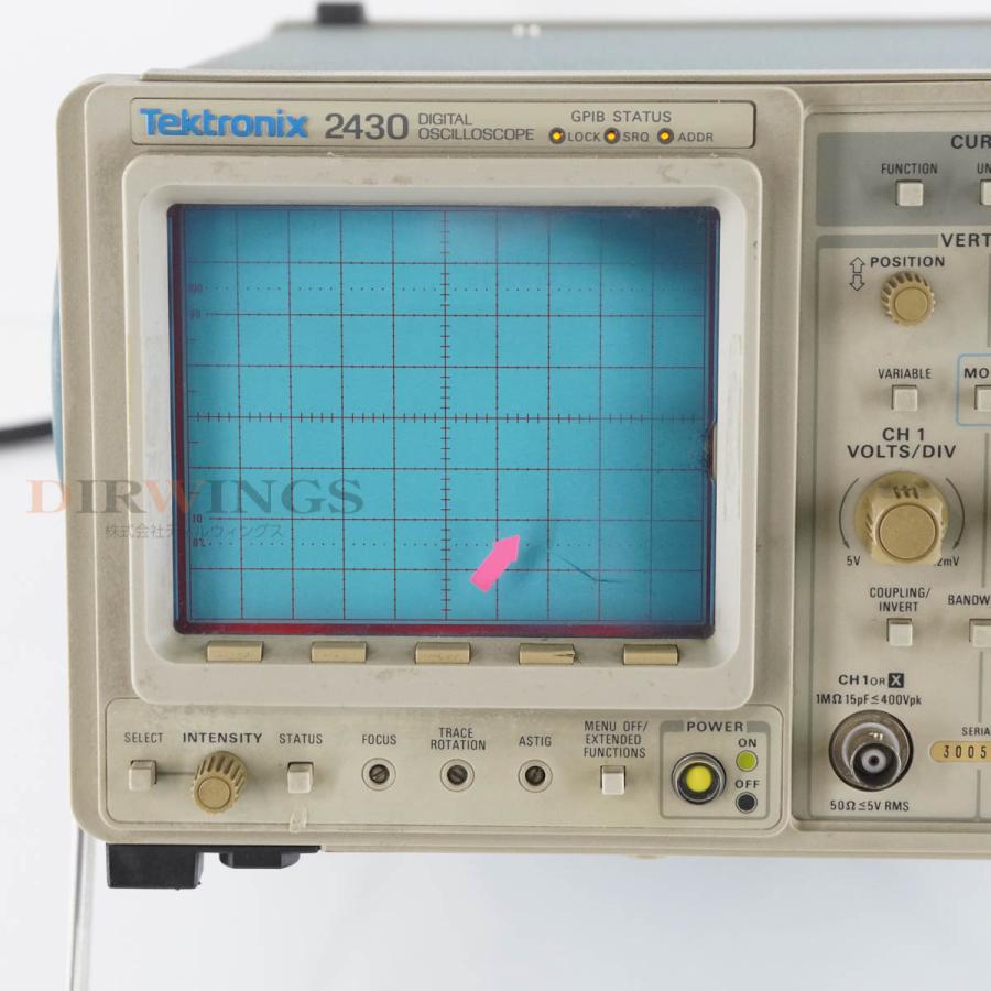 [JB]USED 保証なし Tektronix 2430 DIGITAL OSCILLOSCOPE デジタルオシロスコープ [06668 ...