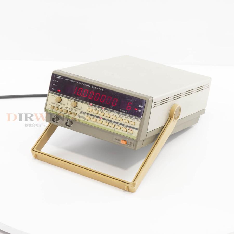 [DW]USED 8日保証 IWATSU SC-7201 UNIVERSAL COUNTER ユニバーサルカウンター [06668-0138 ...