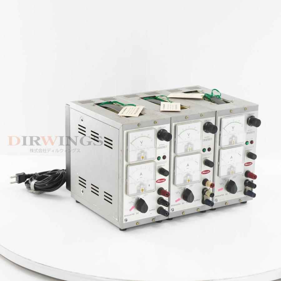 [JB]USED 保証なし 3台セット METRONIX 543C REGULATED DC POWER SUPPLY 直流安定化電源 DC ...