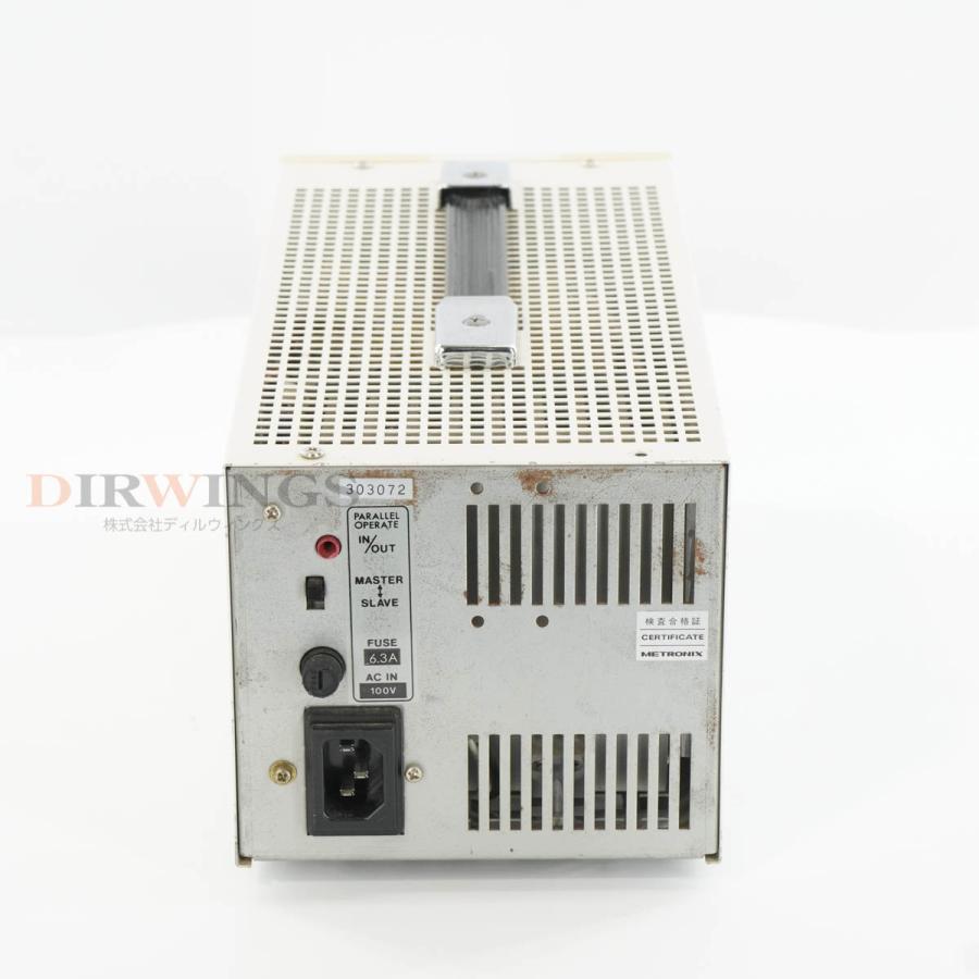 [DW]USED 8日保証 METRONIX MTR 18-5 MTR18-5 REGULATED DC POWER SUPPLY 直流安定化 ...
