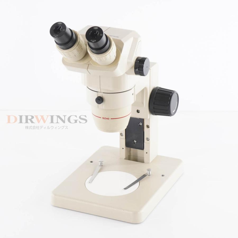 [DW]USED 8日保証 OLYMPUS SZ40 SZ-ST Microscope 顕微鏡 G10× 0.67-4倍 [06670 ...