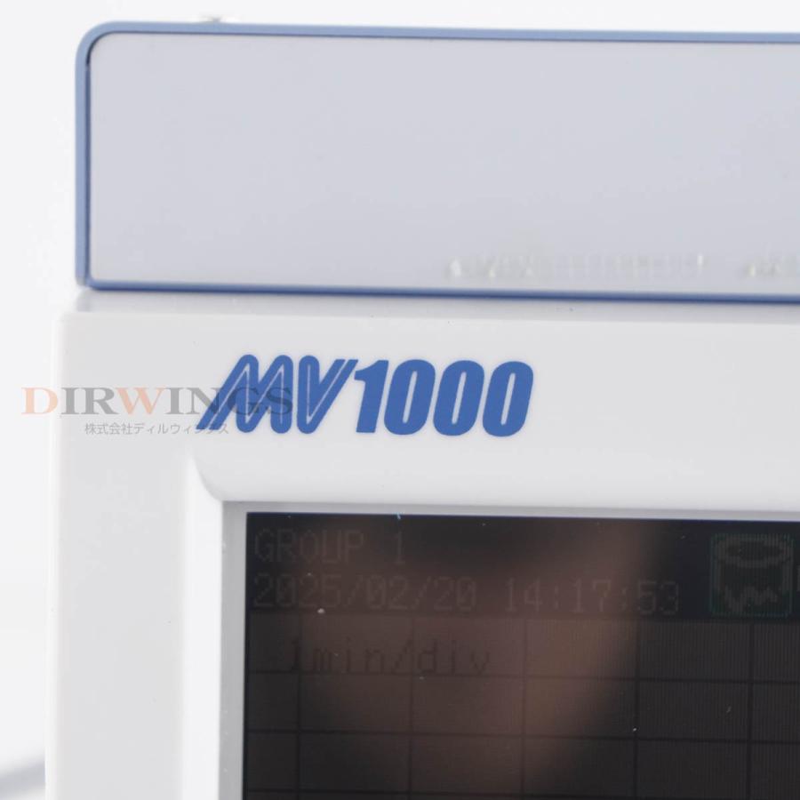 [DW]USED 8日保証 YOKOGAWA MV1000 MV1024-3-4-1-2-3M MVAdvanced Portable Paperless Recorder ポータブル ...